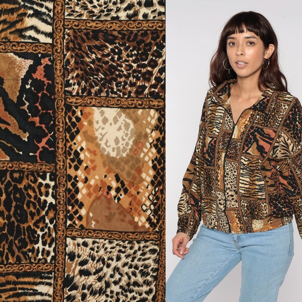 Animal Print Jacket - Etsy