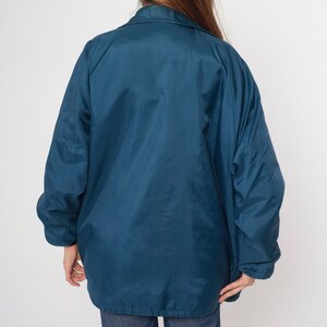 70s School Bus Windbreaker Jacket Southwest Transportation Agency Navy ...