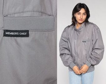 80s Members Only Jacket - Etsy