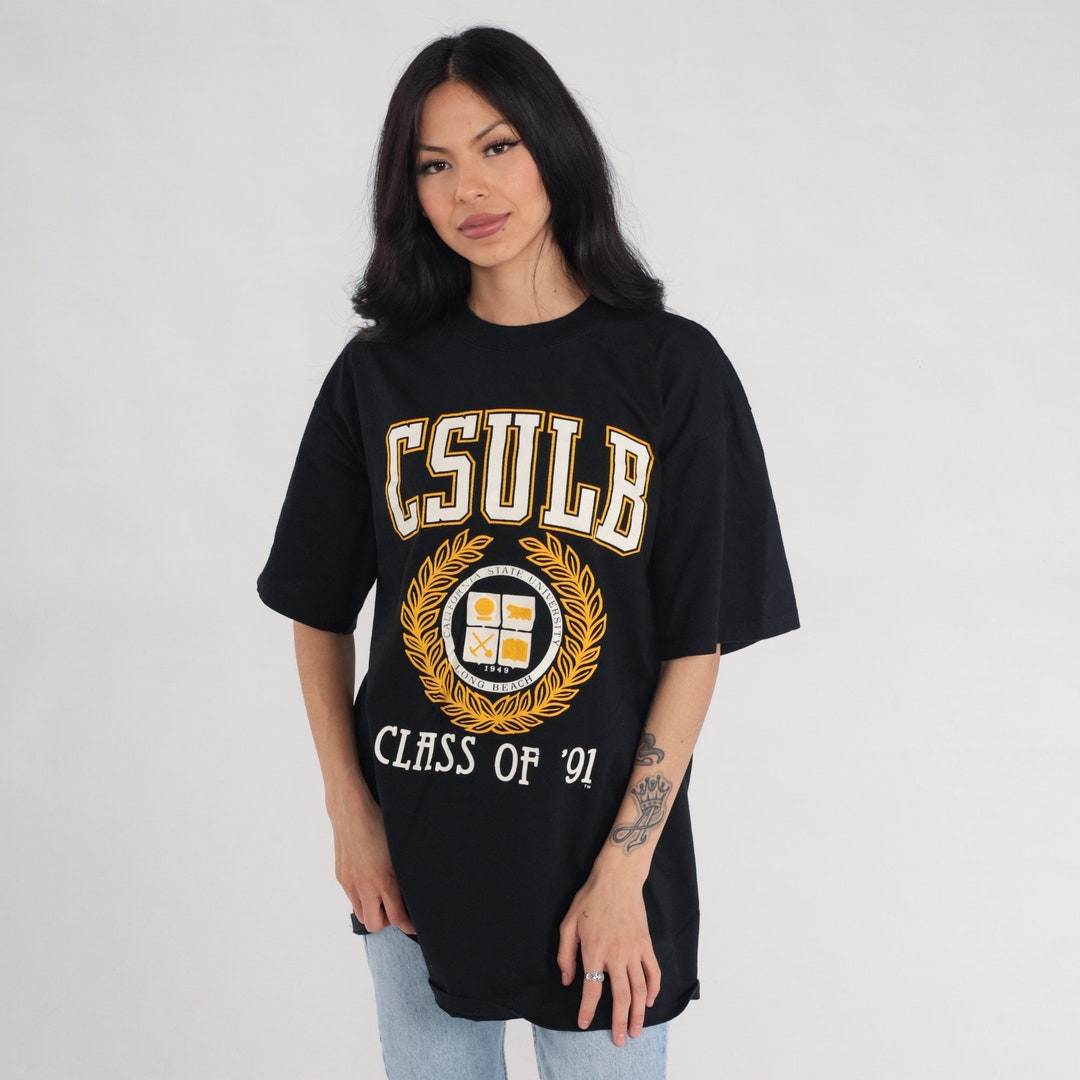 1991 CSULB Shirt 90s California State University Long Beach Shirt Class ...