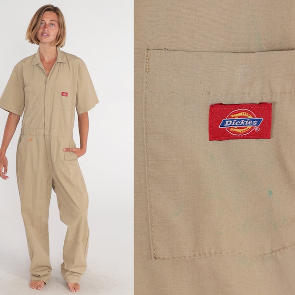 Tan Short Sleeve Coveralls - Etsy