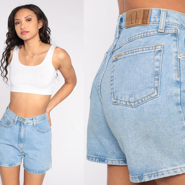 Blue Jean Shorts - Etsy