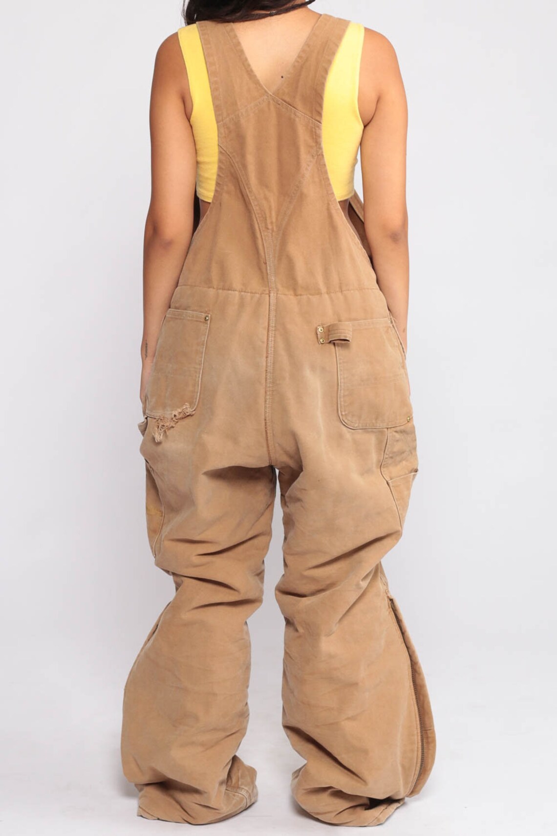 Carhartt Overalls Workwear Coveralls Baggy Pants QUILTED Cargo | Etsy