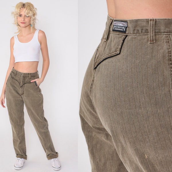 Vintage Womens Western Jeans - Etsy