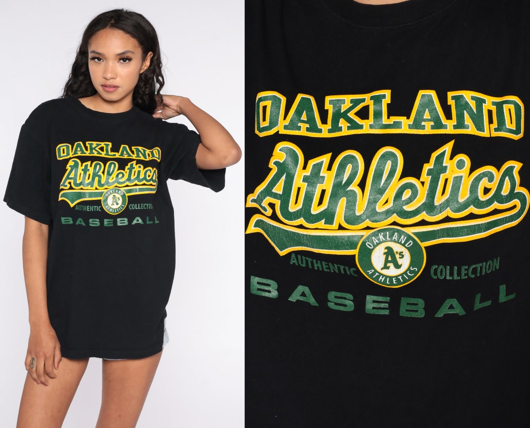 Vintage Oakland Athletics Shirt 80s 90s Baseball T Shirt Tshirt Sports Retro Graphic Tshirt MLB ...