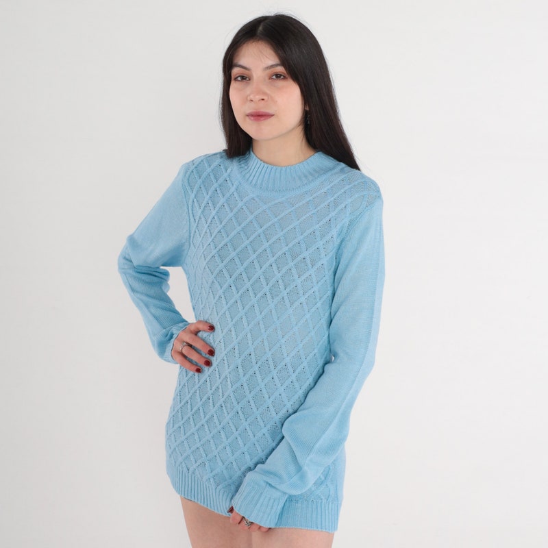 Blue Baby Sweater - Etsy