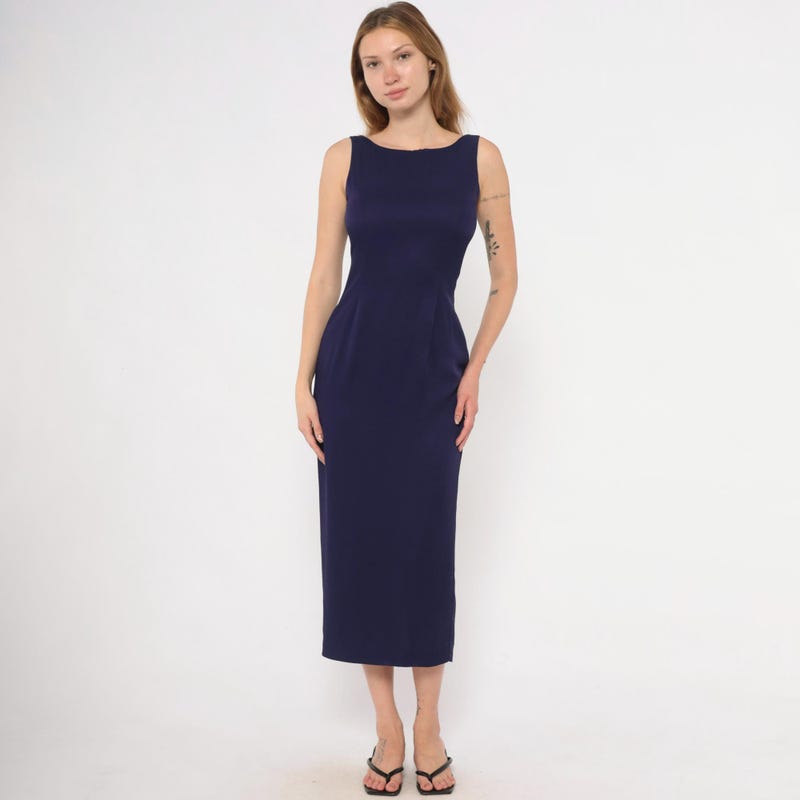 Plum Sheath Dress - Etsy