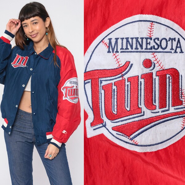 Vintage Minnesota Twins Jacket - Etsy