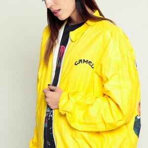Camel Joe Jacket Tyvek Jacket Vintage CAMEL CIGARETTES 90s Windbreaker ...