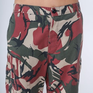 Camo Army Pants Y2k Rothco Cargo Pants Military Combat Tactical Tan Red ...