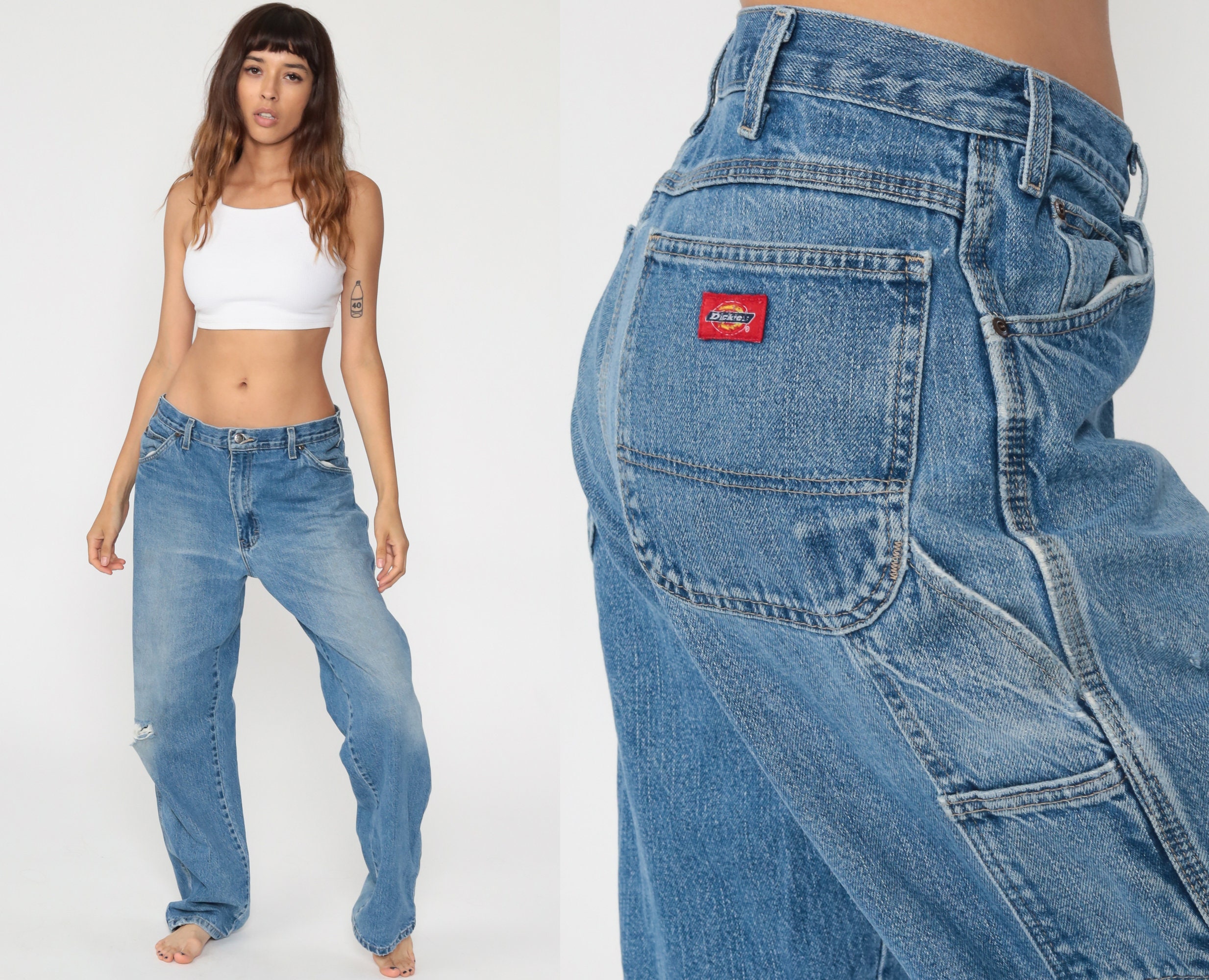Denim Baggy Pants 90s IUCN Water