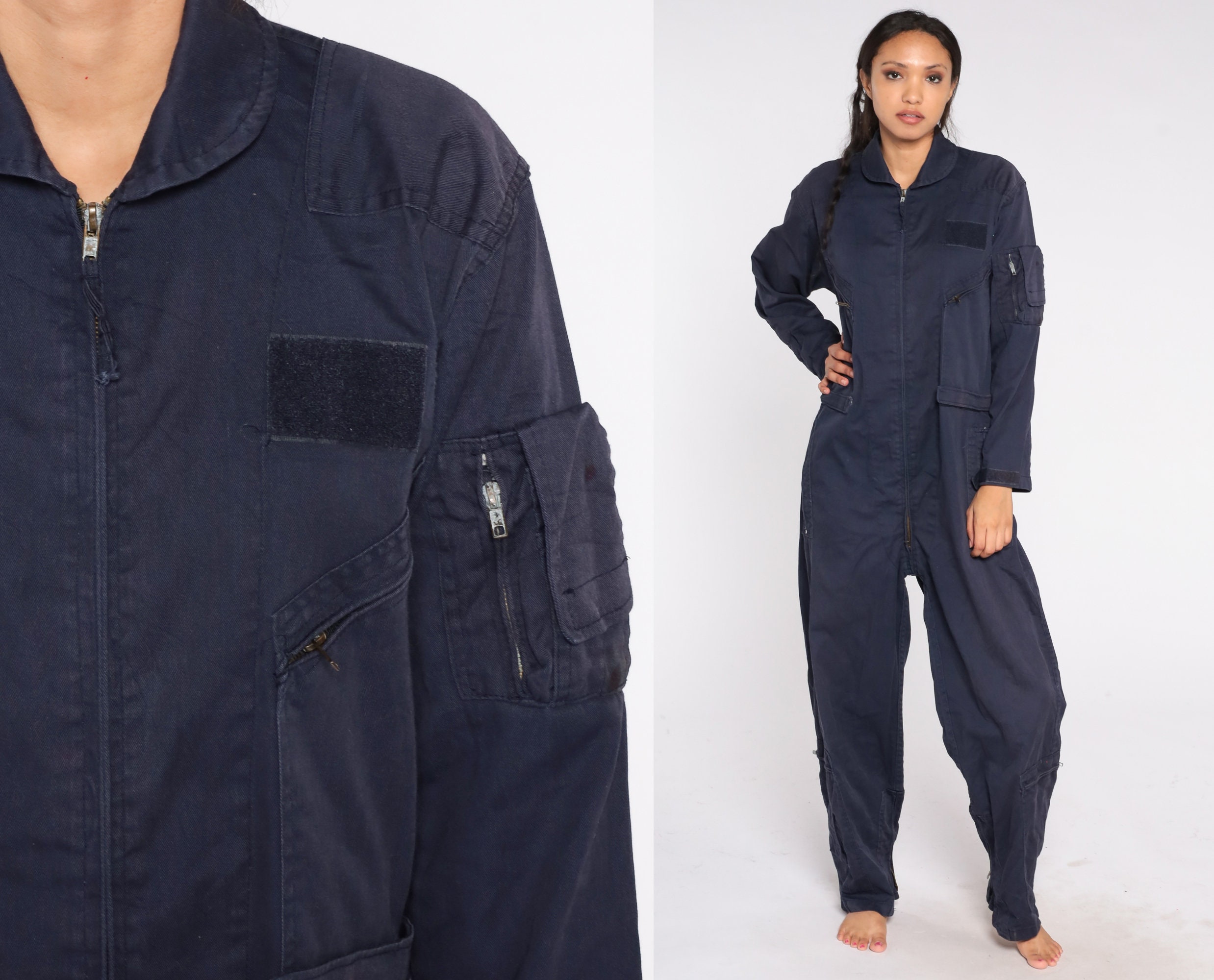 Navy Blue Flight Suit