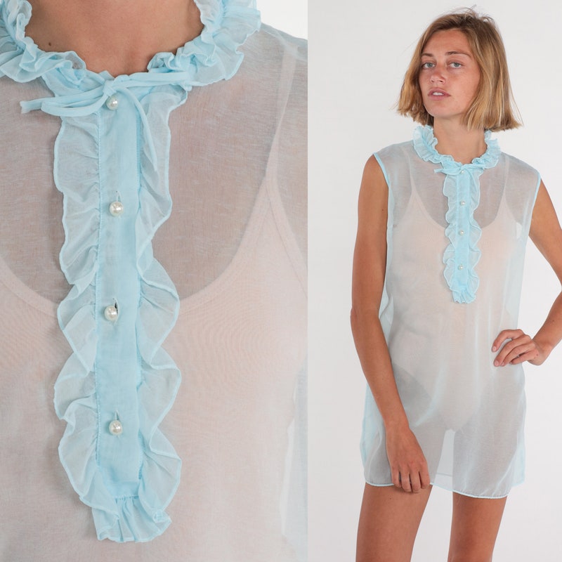 Sheer Mini Dress - Etsy