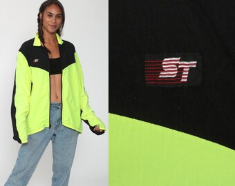 90s Neon Jacket | Etsy