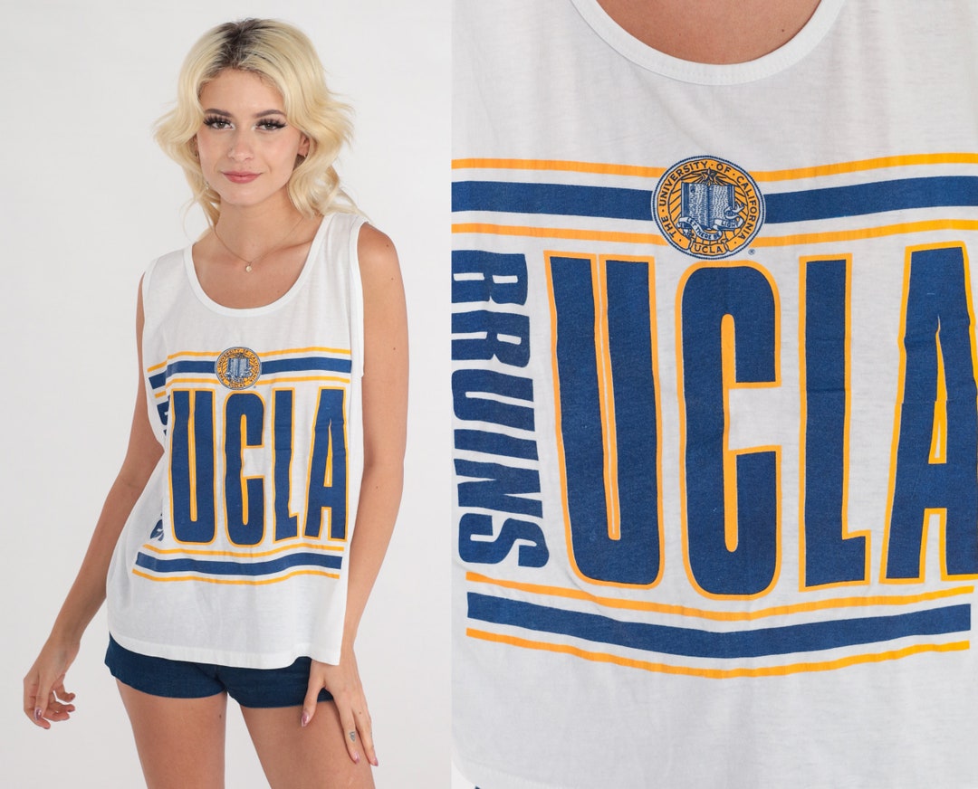 UCLA Shirt 80s Bruins Tank Top University California Los Angeles ...