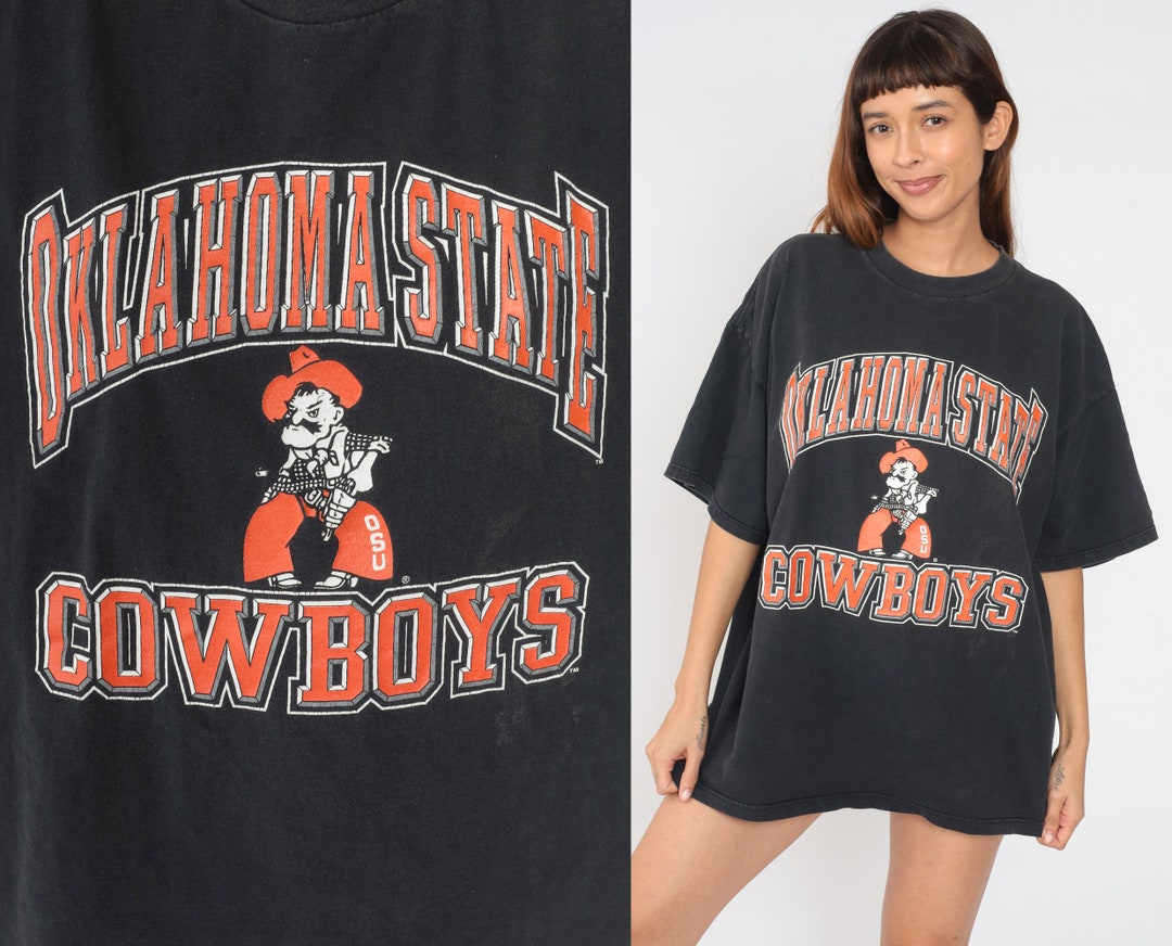 90s OSU Shirt Oklahoma State Shirt Cowboys University Tshirt Logo ...