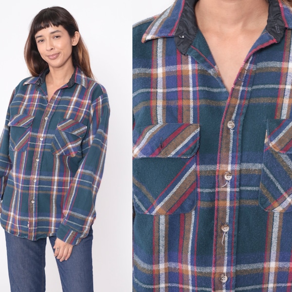 90s Flannel Shirt - Etsy
