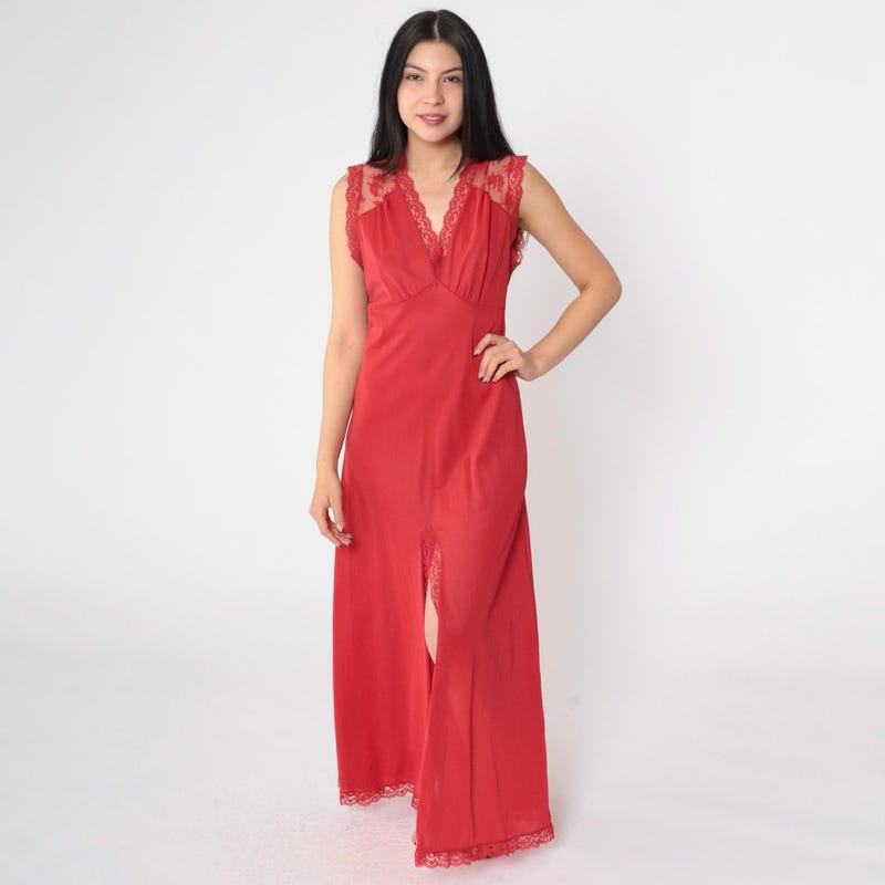 Open Fronted Nightie - Etsy