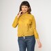 70s Mustard Windbreaker Jacket Retro Plain Thin Zip up Boho Jacket ...