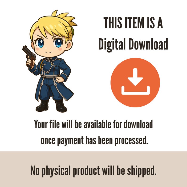 Fullmetal Alchemist Chibi 12 | Chibi Anime Characters PNG | Digital ...