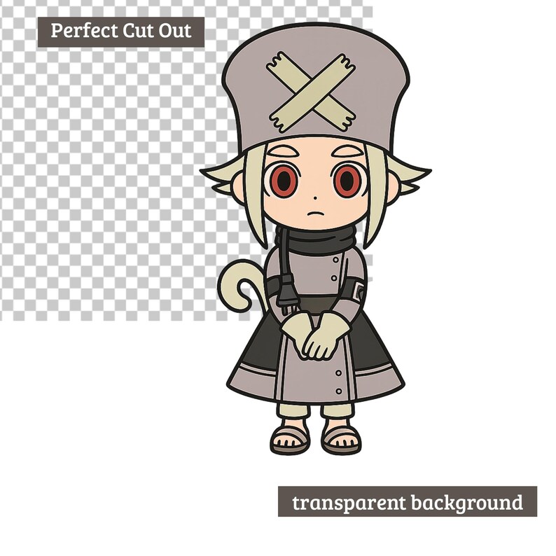 Chibi Gachi 12 | Chibi Anime Characters PNG | Digital Download ...