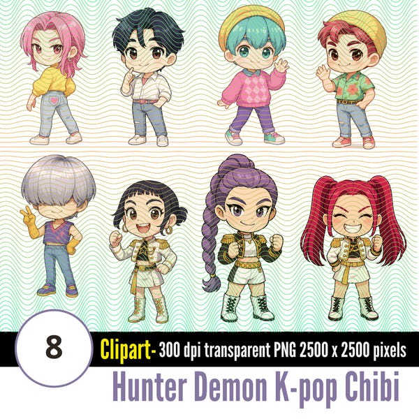 Kpop Demon Hunter Posters - Etsy