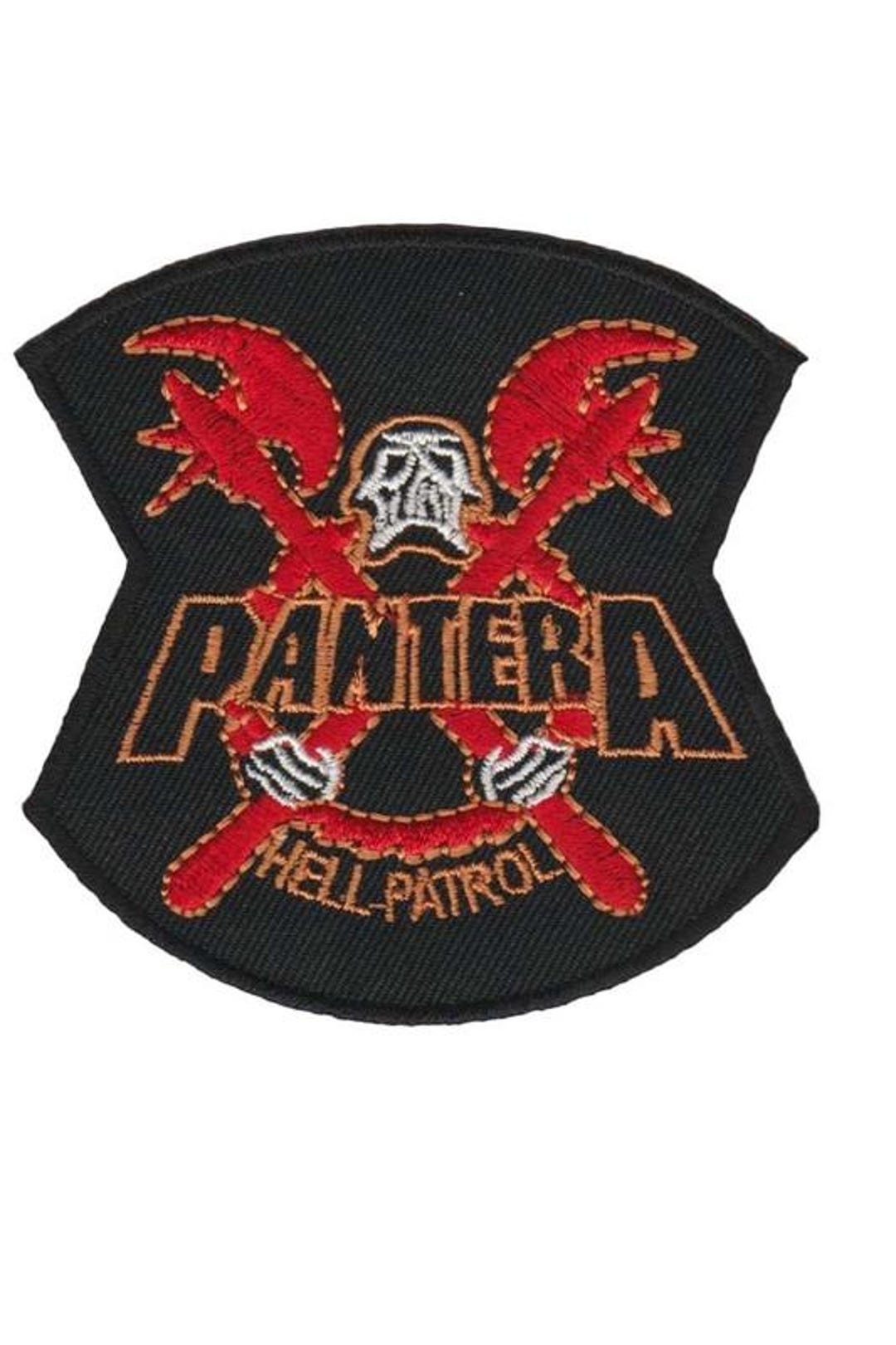 Pantera Hell Patrol Embroidered Patch Badge Applique Iron on 382740 - Etsy