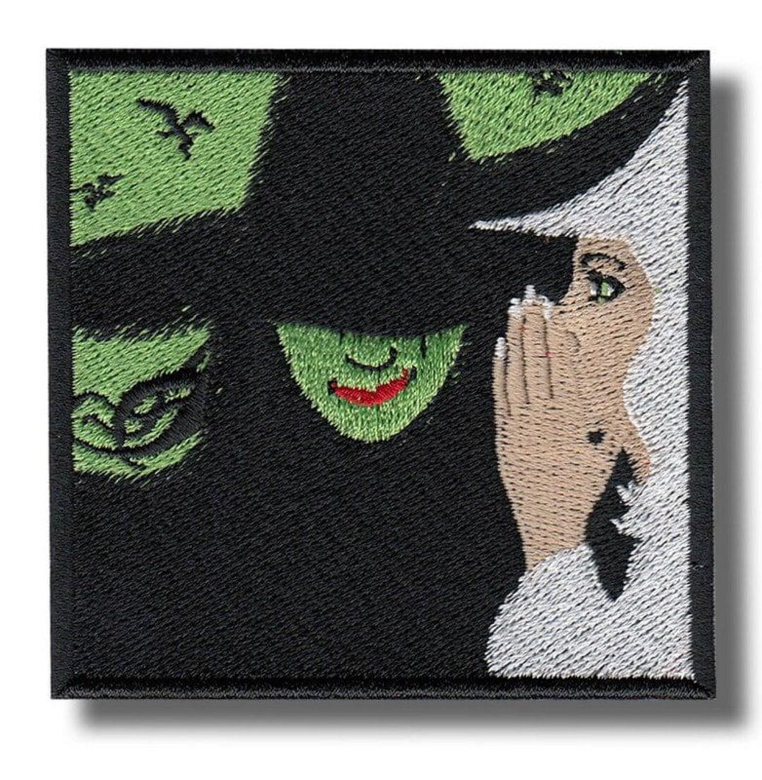 Wicked Embroidered Patch Badge Iron on Applique 5d1d9a - Etsy