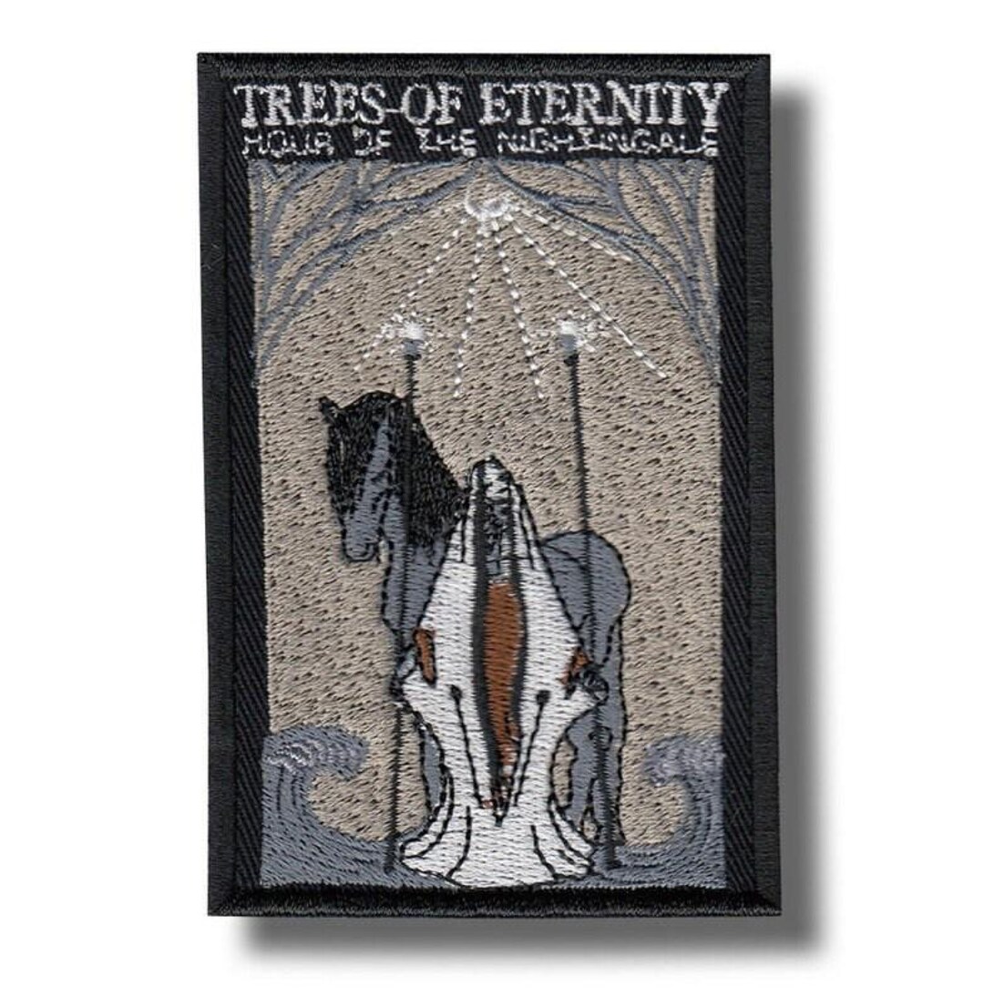 Trees of Eternity Embroidered Patch Badge Iron on Applique A96044 - Etsy
