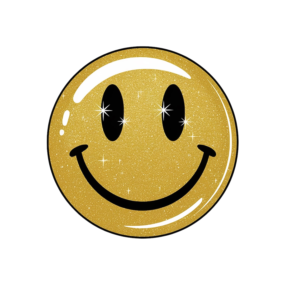 Retro Smiley Face PNG, Groovy 70s Happy Face Design, Hippie Aesthetic ...