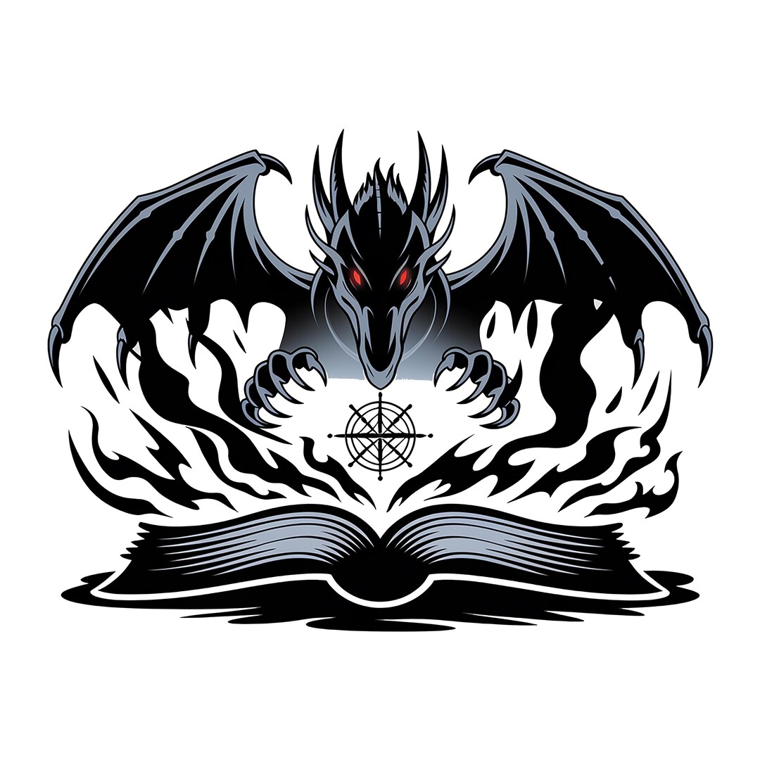 Black Dragon PNG, Royal Fantasy Dragon Art, Luxury Dragon Sublimation ...