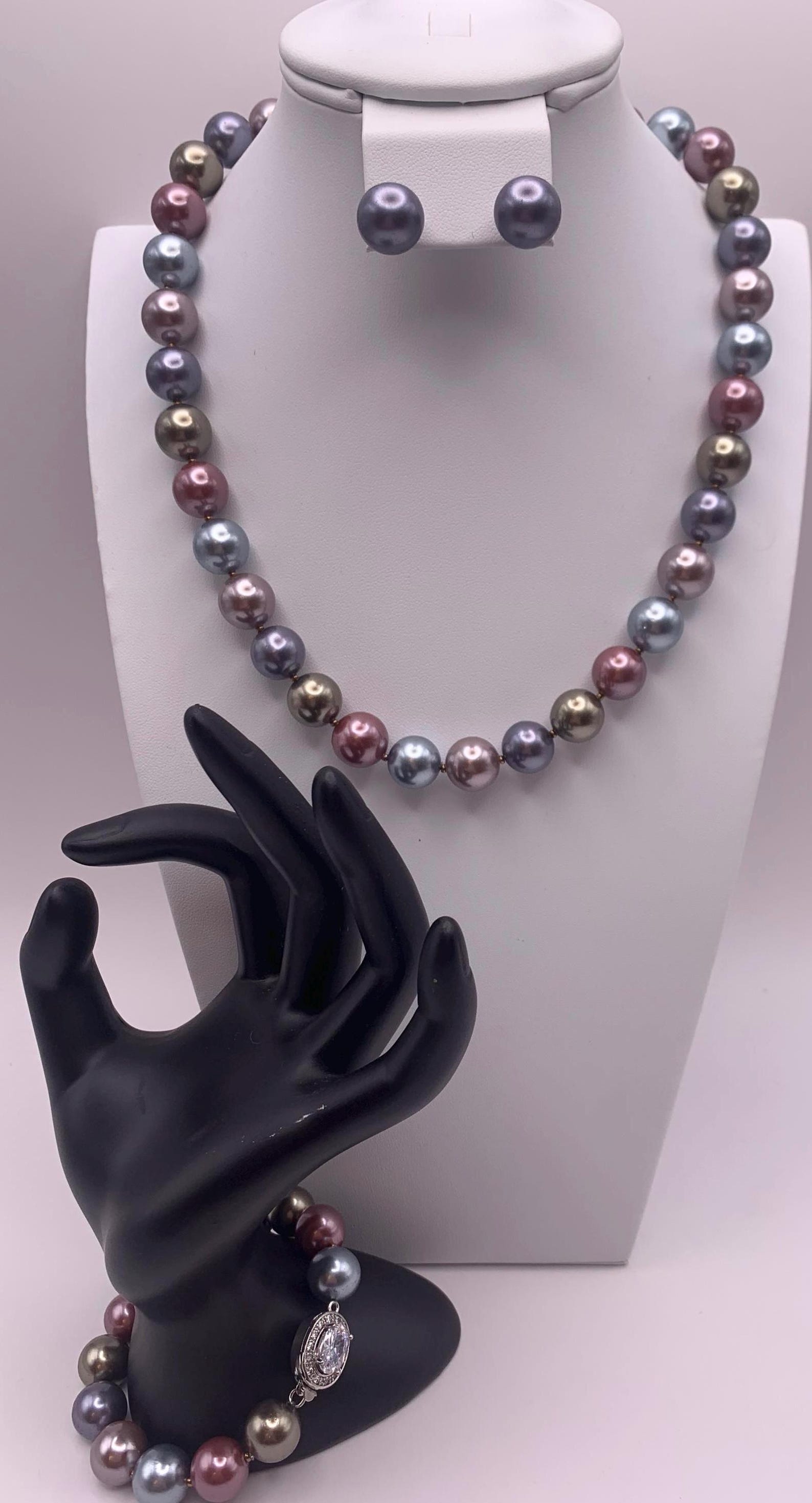 Stauer 3pc. Pearl Set - Etsy