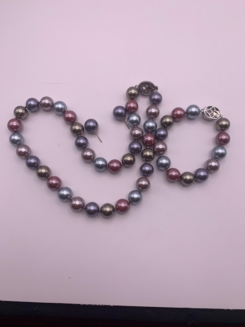 Stauer 3pc. Pearl Set - Etsy