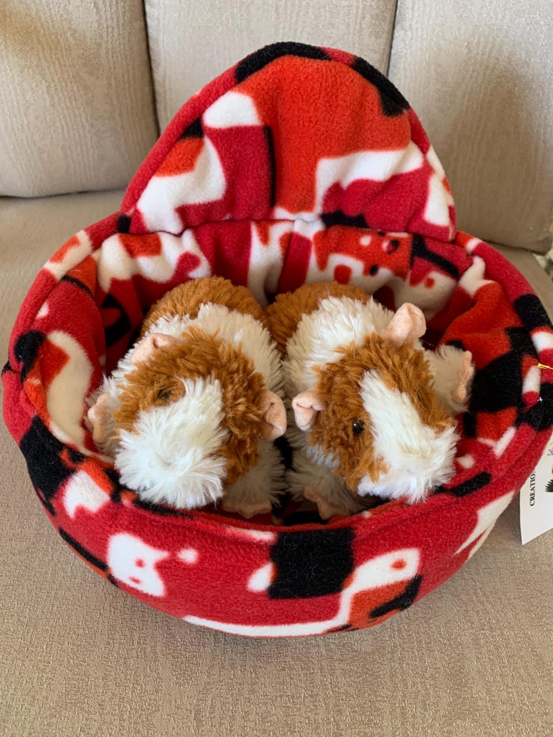 Fleece Piggie Pod for Guinea Pig and Small Animals - Etsy