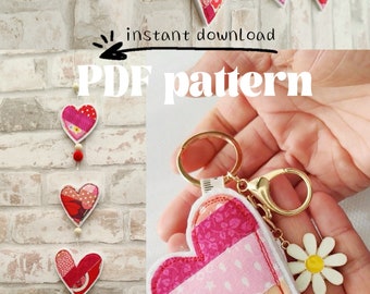 PDF Pattern Fabric Scraps Bird Pattern With Step-by-step Instructions ...