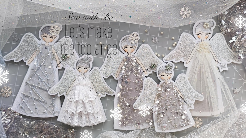 PDF Pattern Tree-top Angel Pattern With Step-by-step Instructions ...