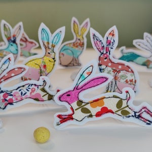 PDF Pattern Fabric Scraps Hare Pattern With Step-by-step Instructions ...