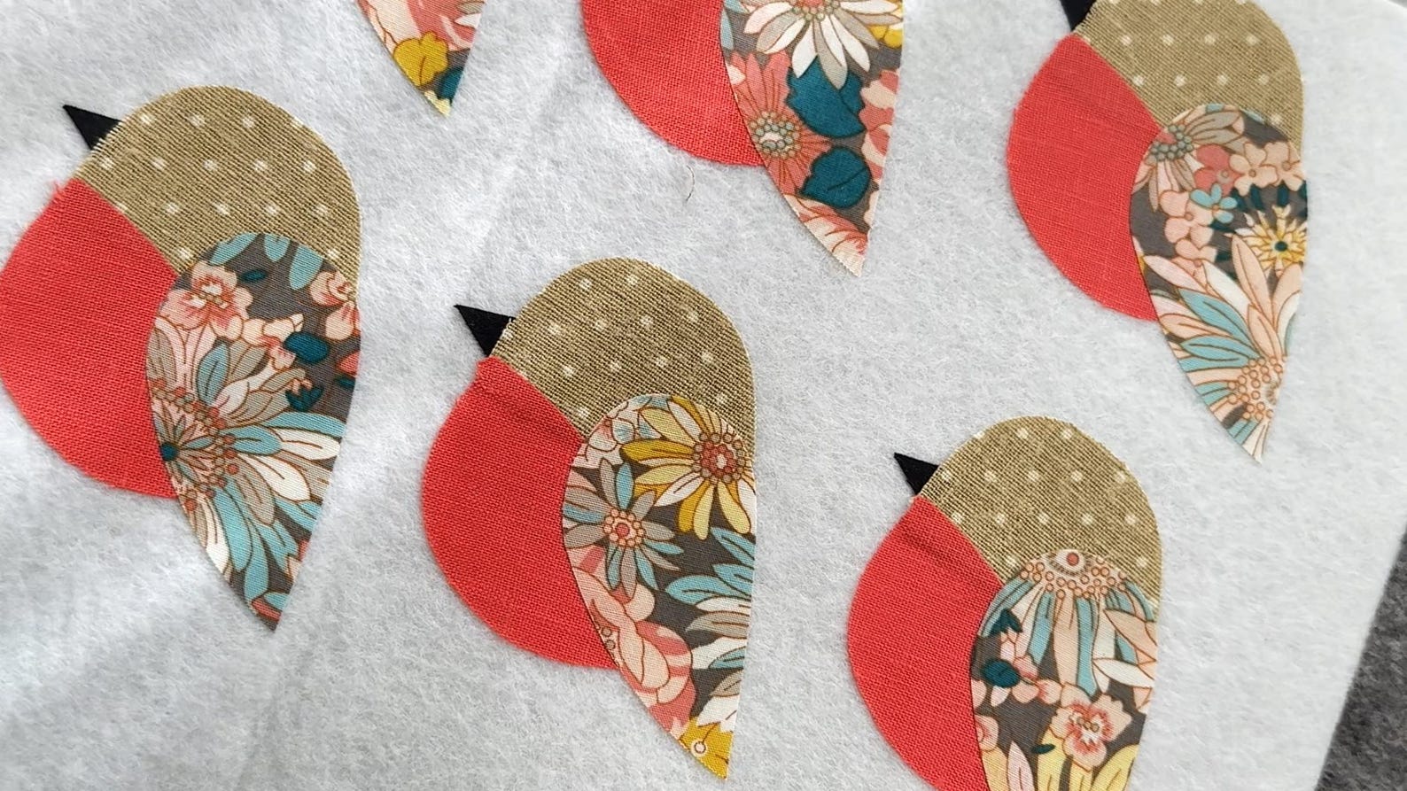 Free-motion Embroidery Robin Pattern & Tutorial (PDF Download) - Etsy