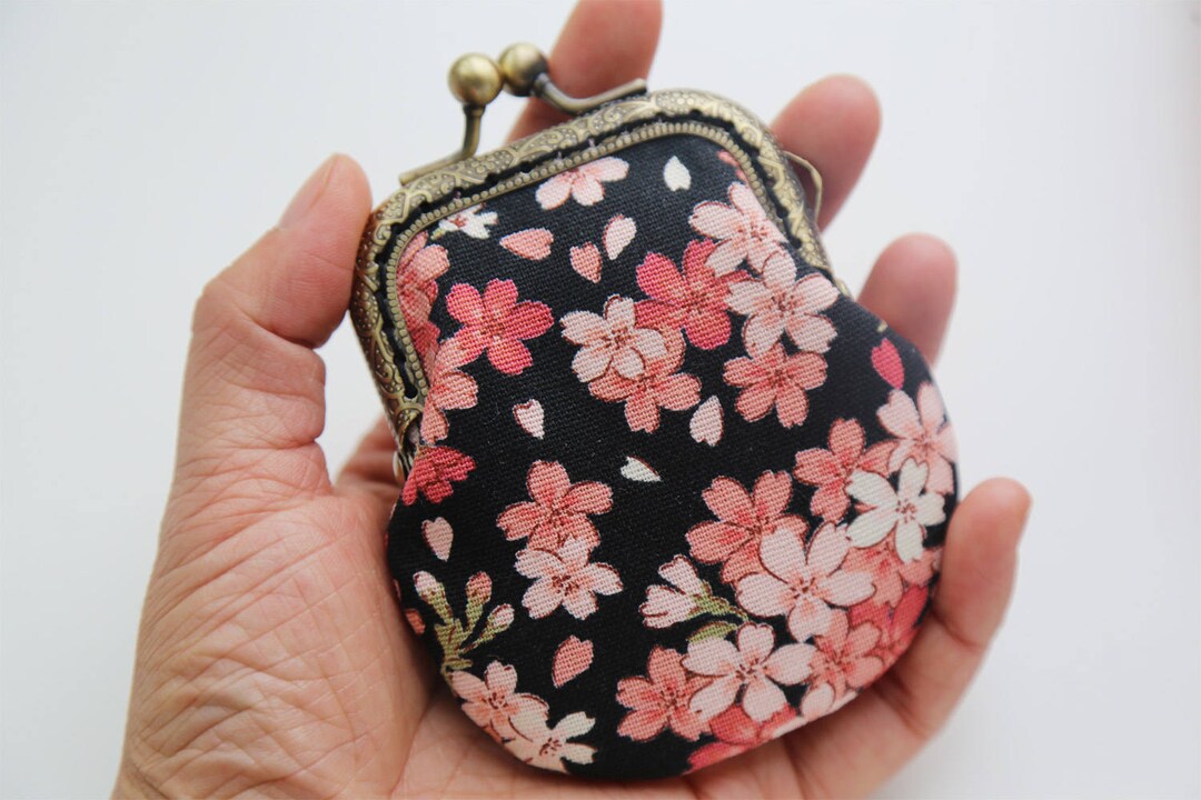 Japanese Floral Little Jewelry Purse Coin Purse - Etsy
