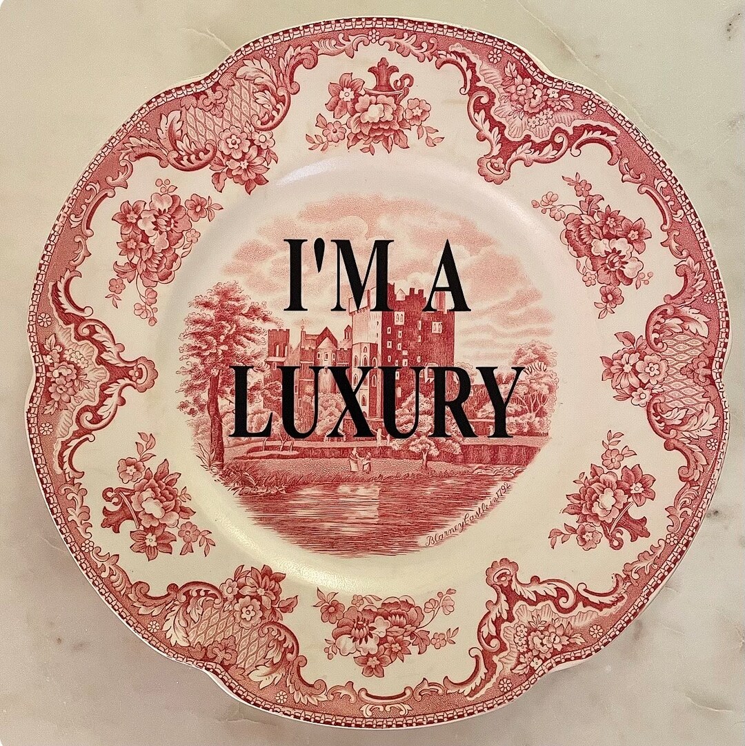 I’m a Luxury Decorative Plate - Etsy