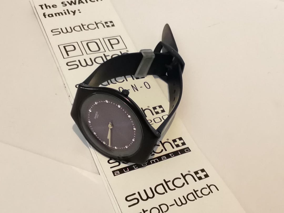 Swatch Wristwatch SVUN 100 SKINSPARKS 2017. - Etsy