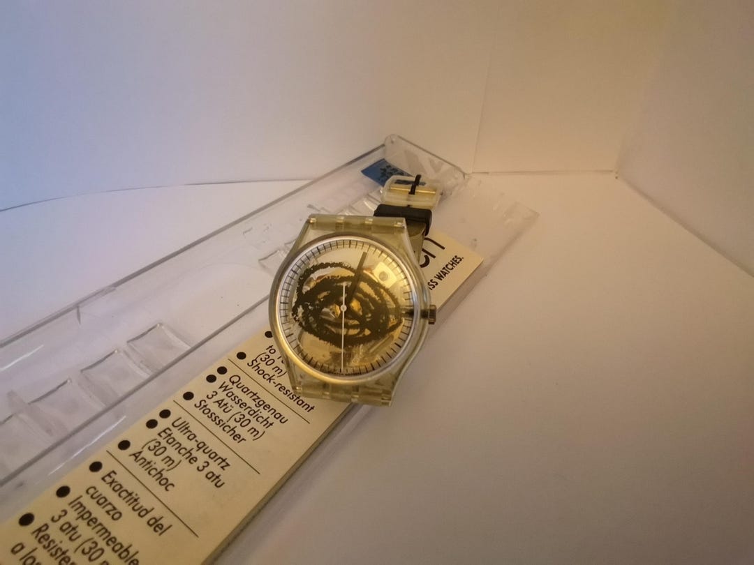 Vintage Swatch Wristwatchs, Gk191 Skizzo 1995. - Etsy