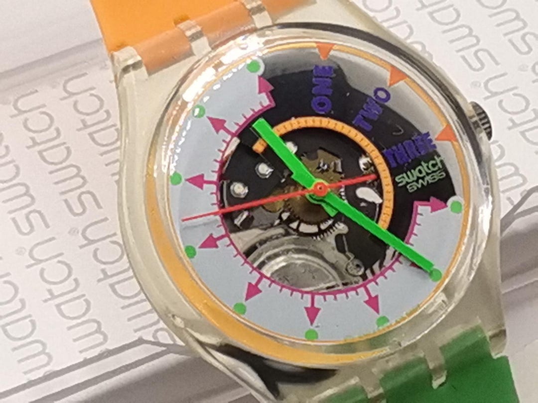 Vintage Swatch Watch GK164 SPORT SECTION 1993 - Etsy