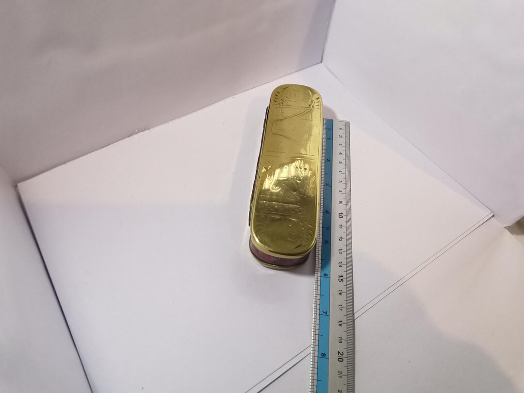 Antique Brass and Copper Tobacco /snuff Box 1780. - Etsy