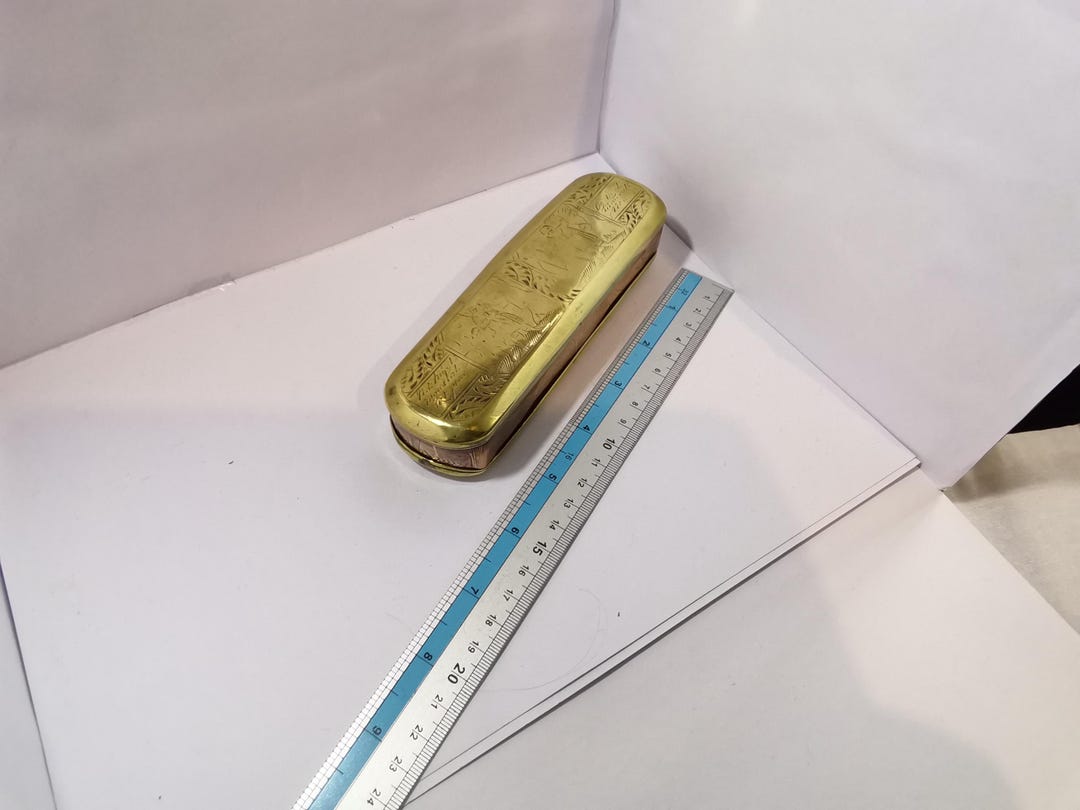 Antique Brass and Copper Tobacco /snuff Box 1780 - Etsy