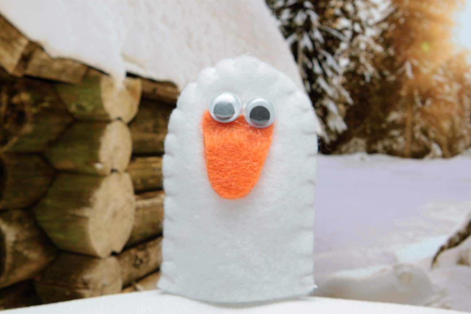 Goose Finger Puppet - Etsy