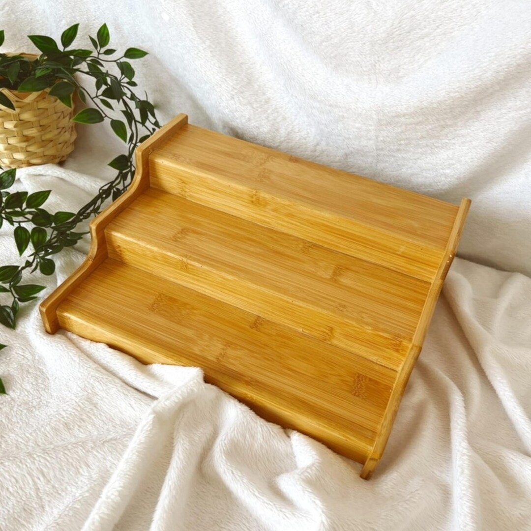 3-tier Wooden Spice Rack Ladder-style Countertop Organizer - Etsy