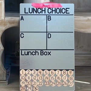 Classroom Lunch Count - Classroom Set up - Magnet Board - Teacher Gift ...