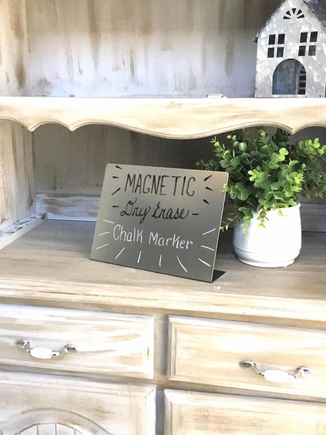 Steel Magnet Board 11 X 8 Vision Board DIY Display Metal - Etsy