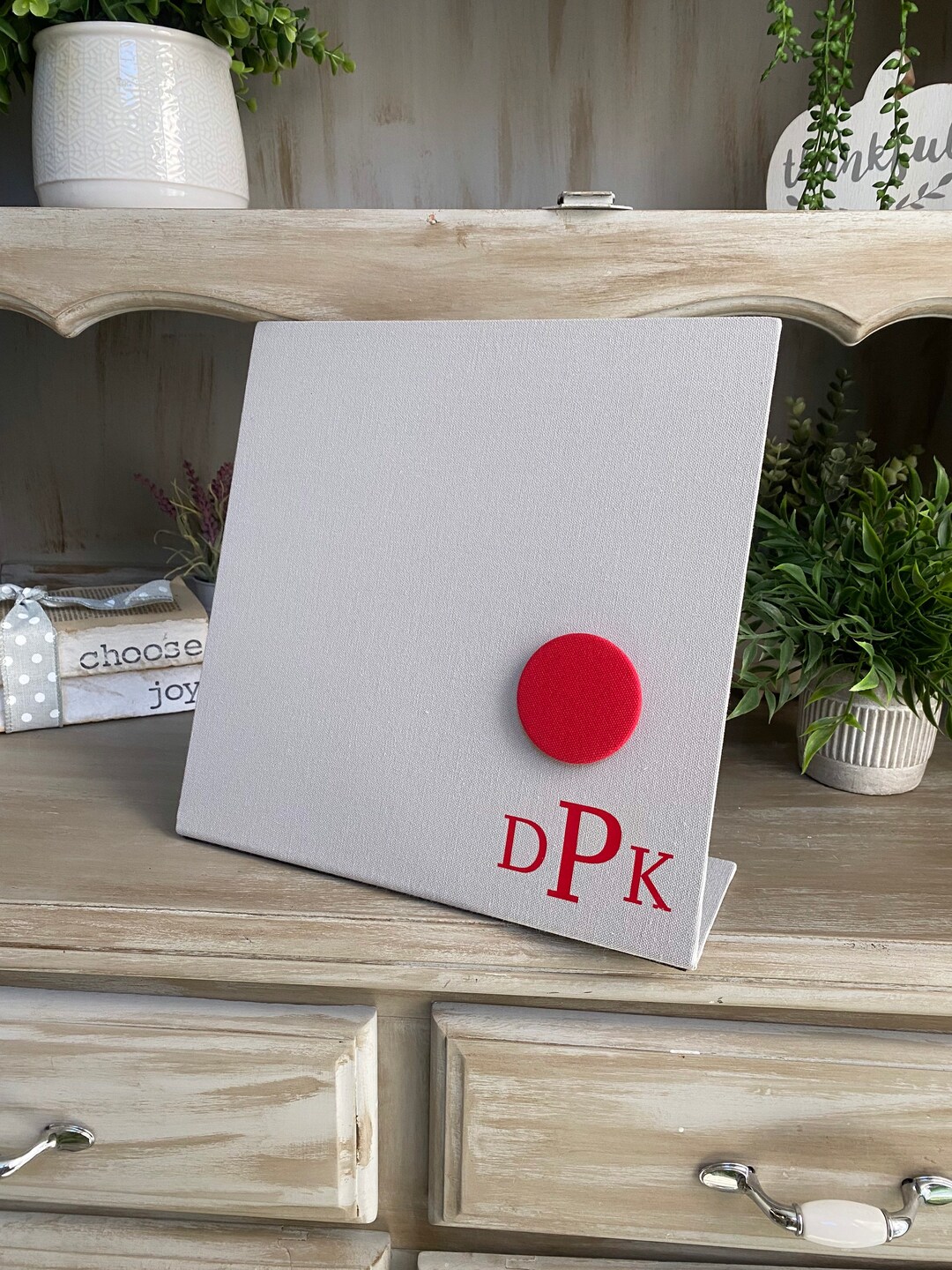 Personalized Magnet Board - Birthday Gift - Desktop Message Board ...